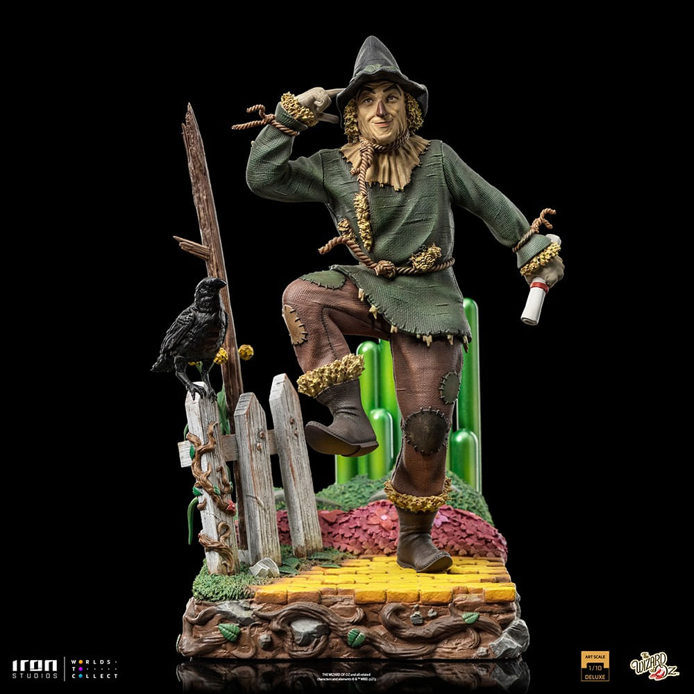 Statue Scarecrow Deluxe - Wizard of Oz - Art Scale 1/10 - Iron Studios ...