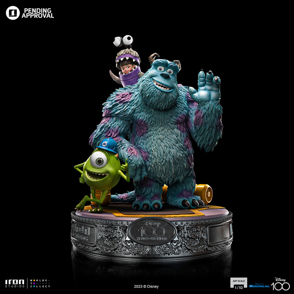 Statue Monsters Inc. Diorama 100 Years Ver - Disney 100TH - Monsters ...